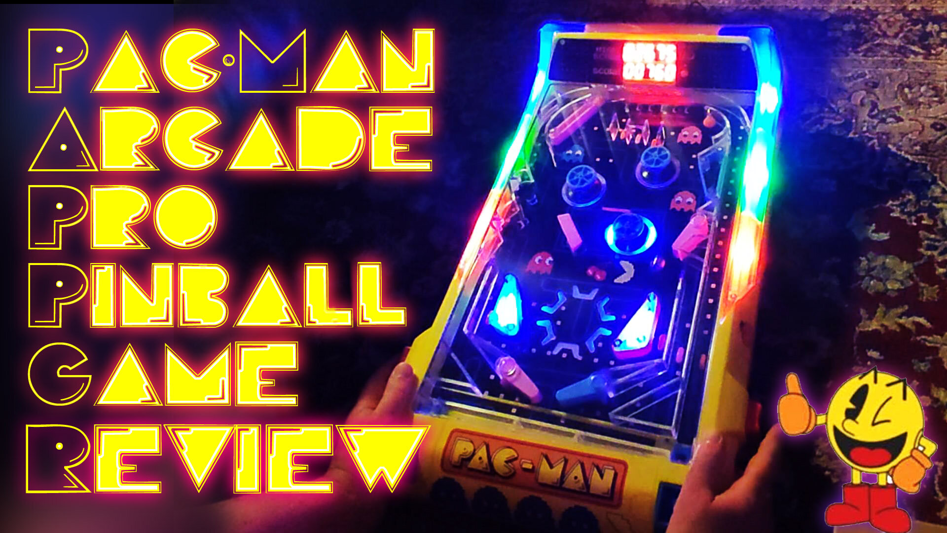 Pac Man Arcade Pro Pinball Game - Mini Review - Test Hardware - 🕹 ...